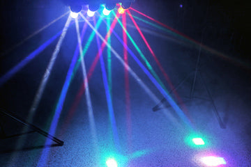 Lighting Rentals Auckland: BEAMZ IntiBar800 4 Head Barrel Light – SMALL ...