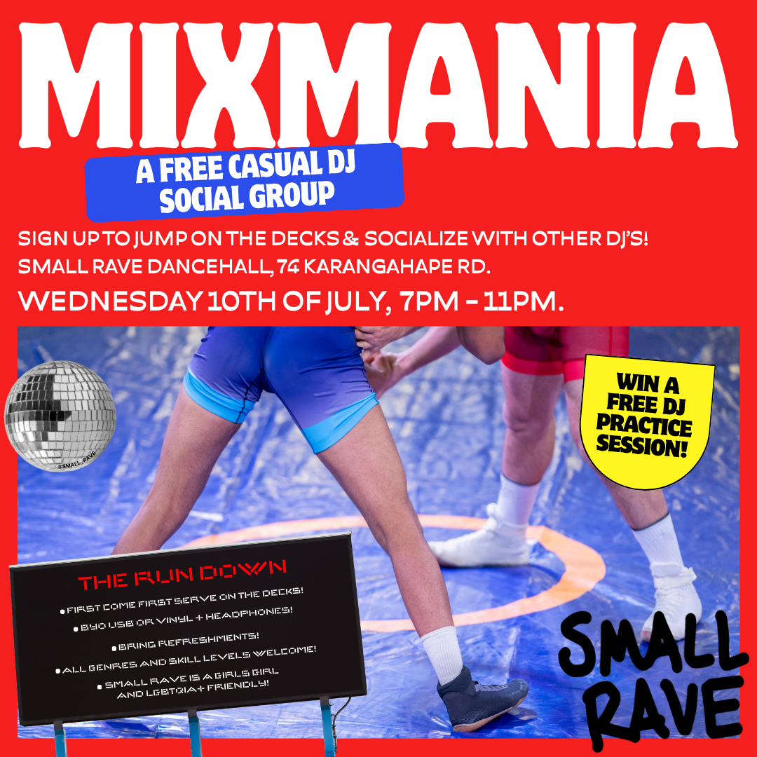 MIXMANIA - A FREE CASUAL DJ SOCIAL GROUP – SMALL RAVE