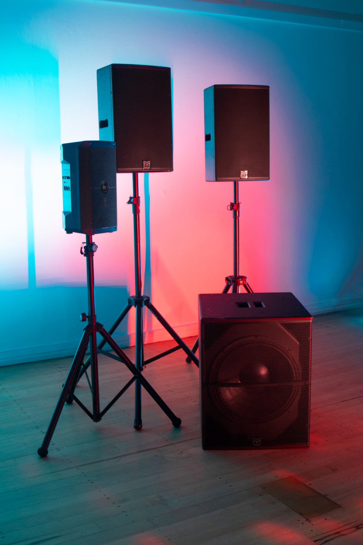 PA System Hire Auckland- Full PA Package – SMALL RAVE