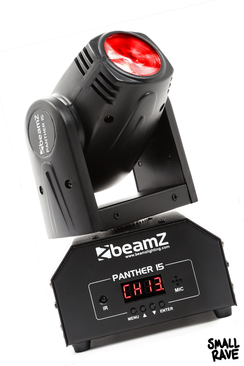 Lighting Rentals Auckland: BEAMZ Panther15 Moving heads – SMALL RAVE