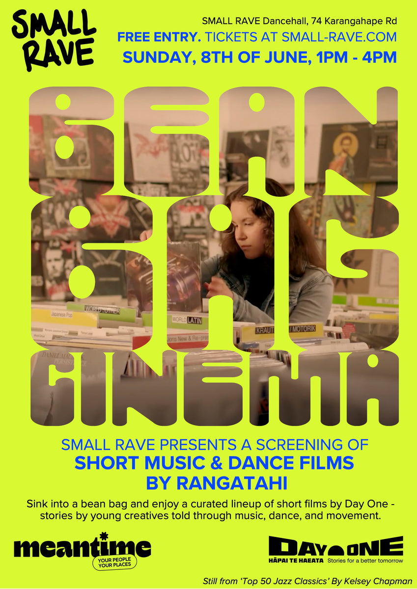 SMALL RAVE: Bean Bag Cinema - FREE Tickets!